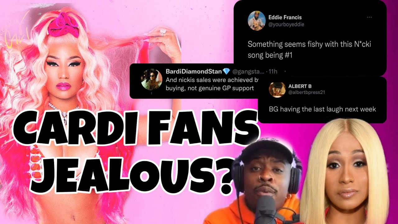 Cardi fans JEALOUS and HATING because NICKI WENT #1 on Hot 100 | NICKI ...