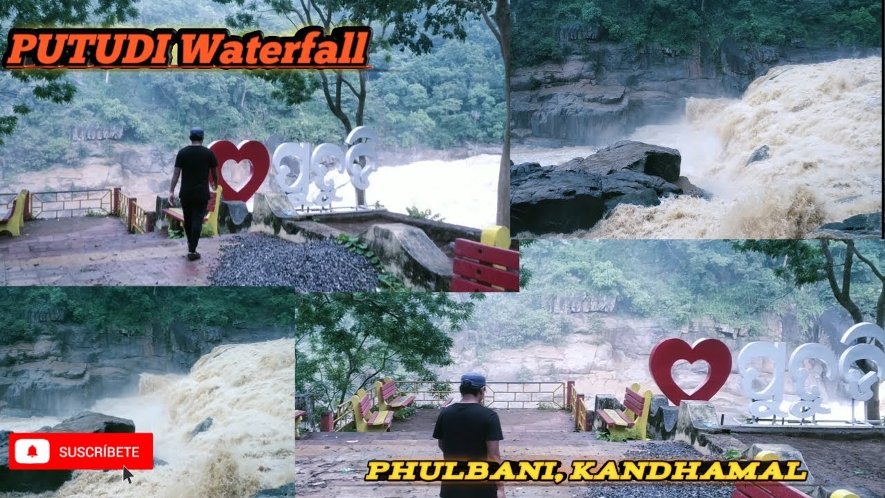 ଫୁଲବାଣୀର ପ୍ରସିଦ୍ଧ ପୁତୁଡ଼ି ଜଳପ୍ରପାତ,PUTUDI WATERFALL Phulbani,Kandhamal ...