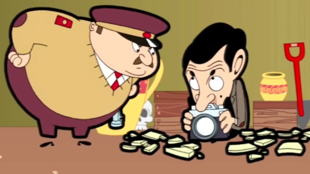 Mr Bean Gets Chased By a Security Guard! | Mr Bean Animated Season 1 ...