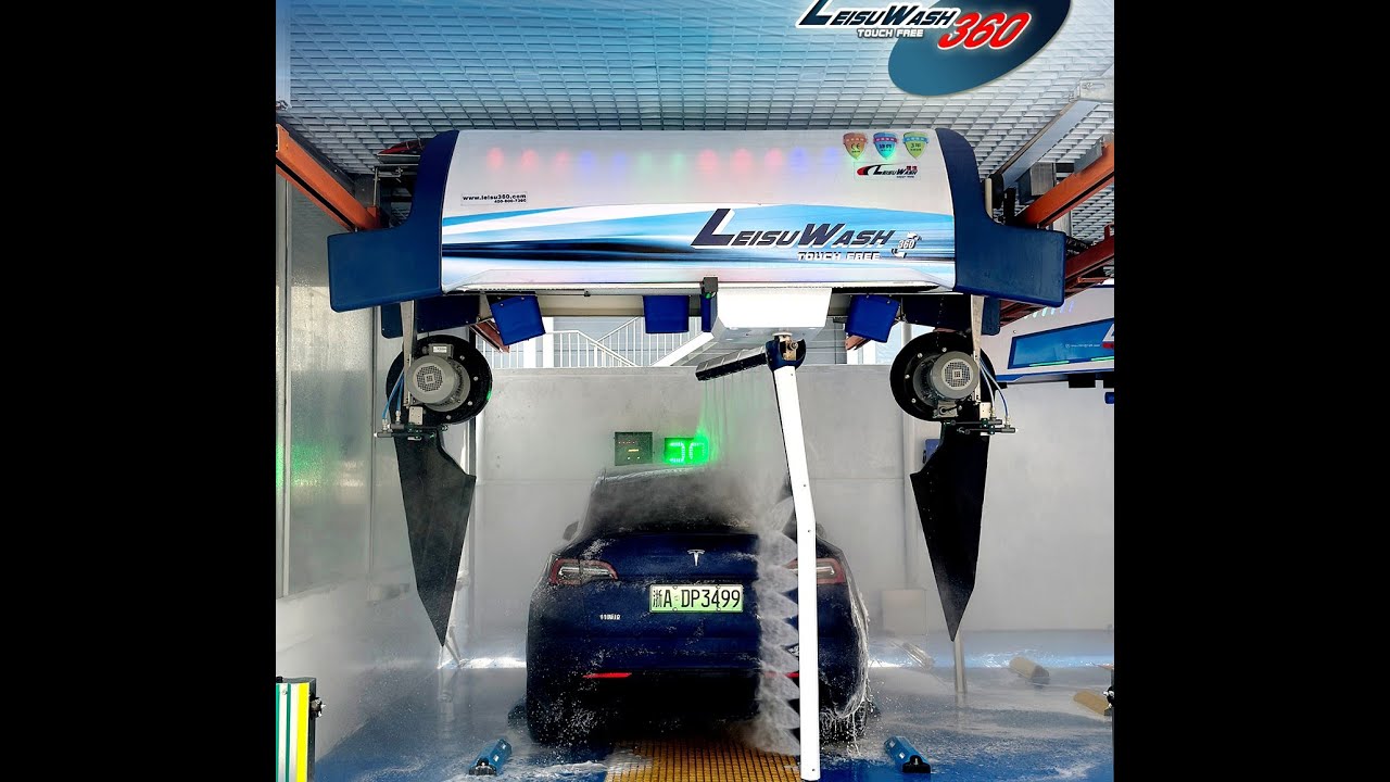 Leisuwash 360 Touchless Car Wash Effect With 6 Air Blowers Drying ...
