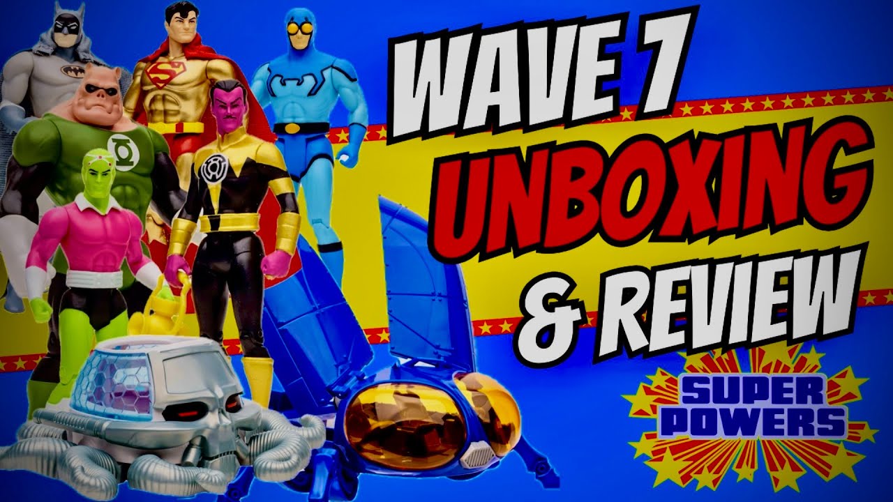 Best Wave Yet? | McFarlane Toys Super Powers Wave 7 Unboxing & Review ...