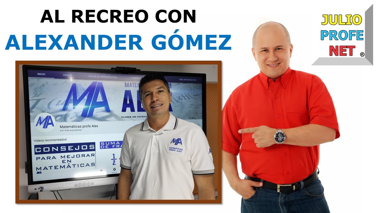 Al recreo con @MatematicasprofeAlex - YouTube