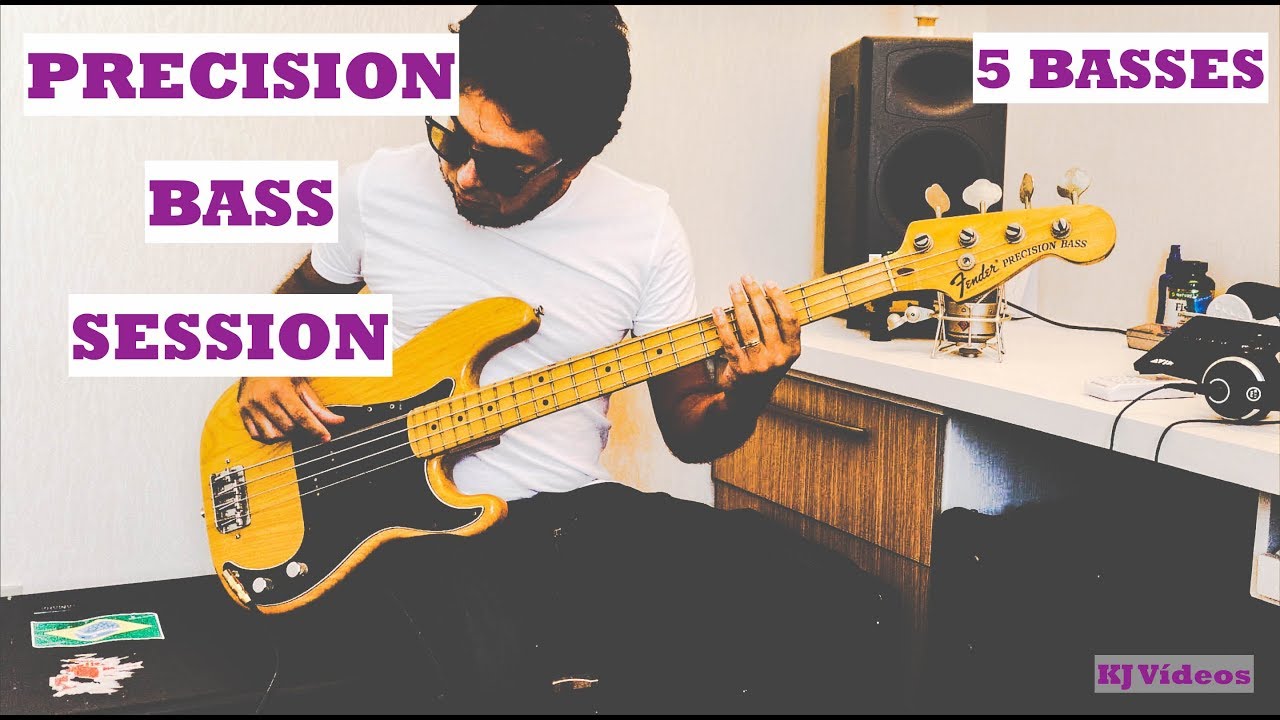 PRECISION BASS SESSION 5 BASSES - assista em 4K - YouTube