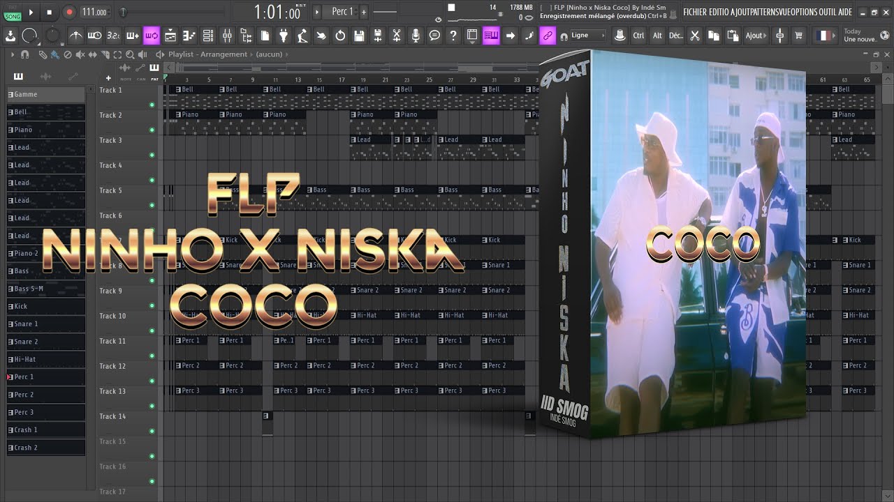 Ninho x Niska Coco FL Studio - YouTube