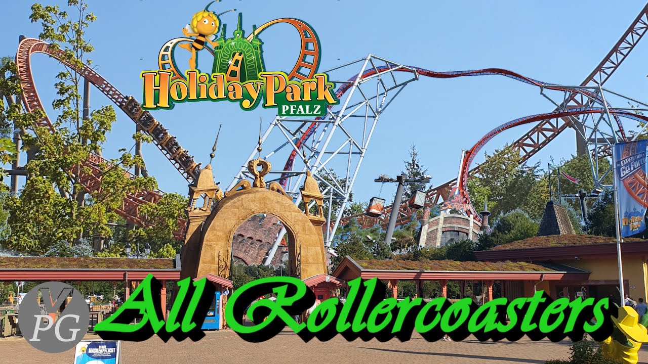All Roller Coasters - Alle Achterbahnen @ Holiday Park 2021 - 2022 ...