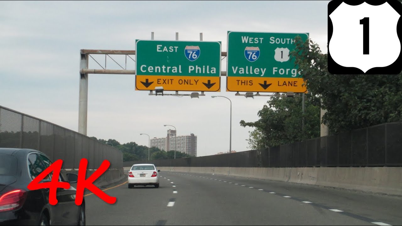 ⁴ᴷ Roosevelt Expressway (US 1) southbound [4K VIDEO] - YouTube