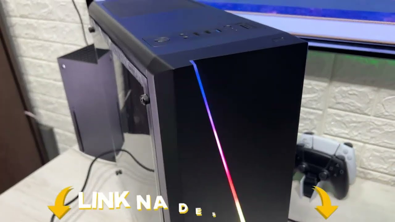 Gabinete Aerocool Cylon Mid Tower Rgb Preto - Unboxing e Impressões ...