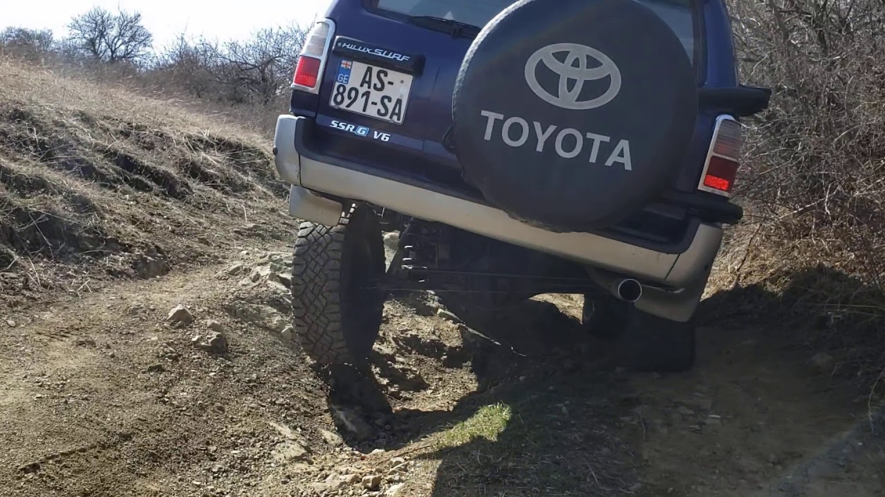 Toyota Hilux Surf Offroad - YouTube