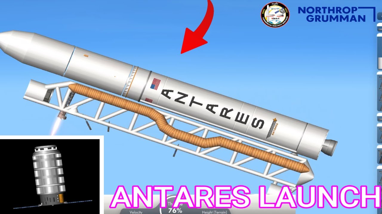 Antares Launch in #SFS | Cygnus Spacecraft (+ Blueprint) - YouTube