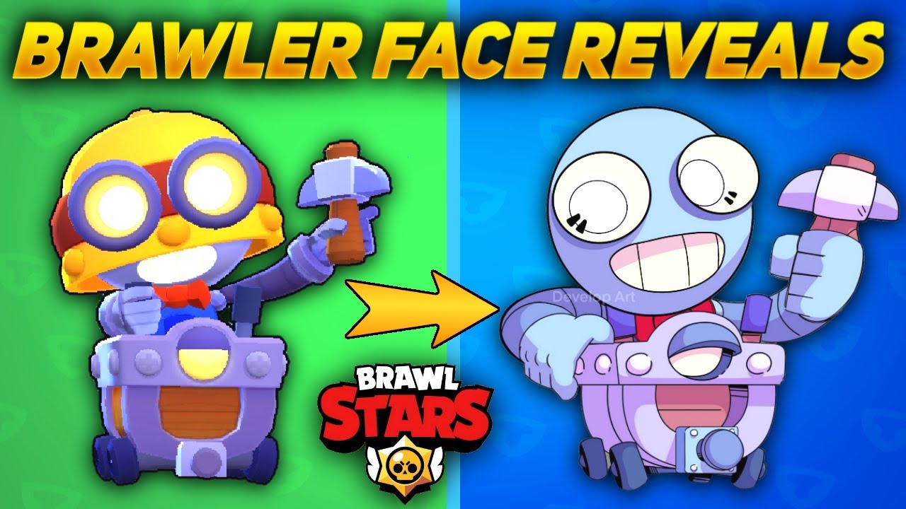All Brawlers Face Revealed - Brawler Behind the mask 🎭 Brawl Stars ...