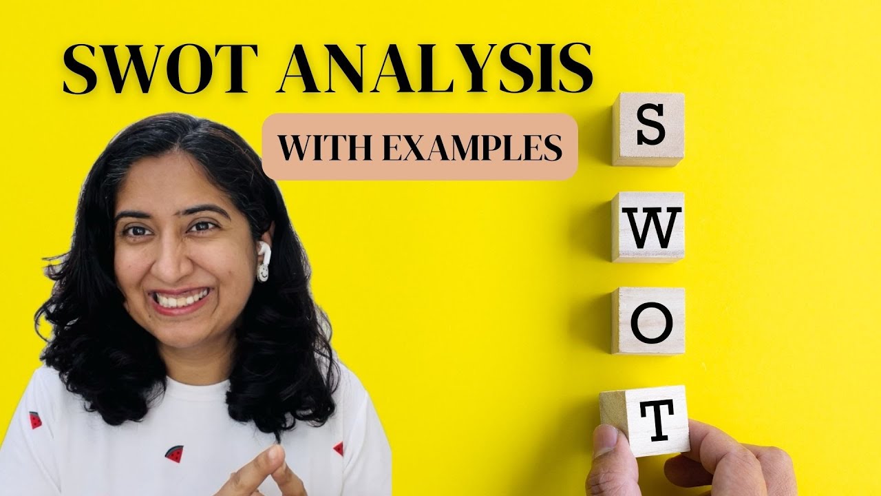 How to do SWOT Analysis | Examples and sample answers - YouTube