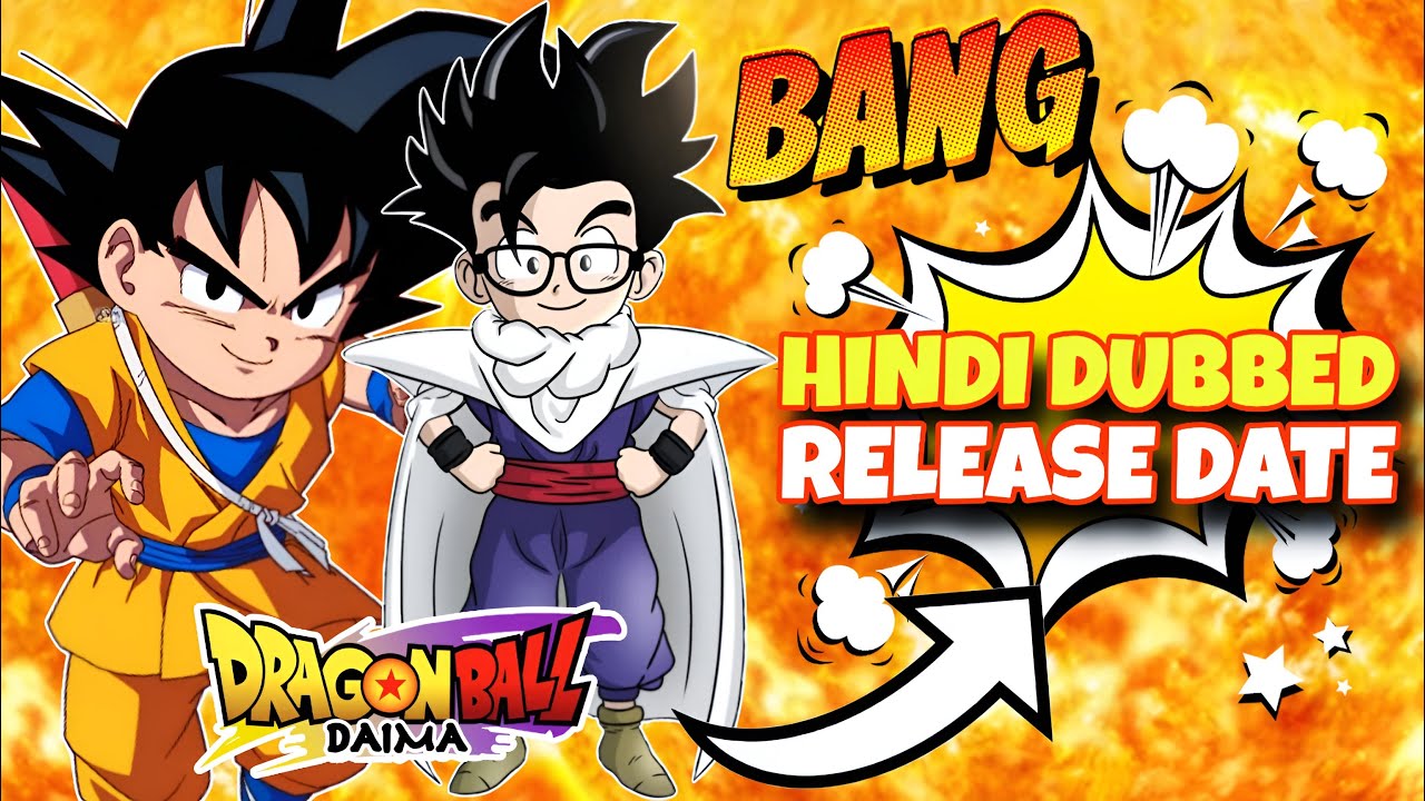 Dragon Ball Daima Hindi Dubbed Release Date | Factolish - YouTube