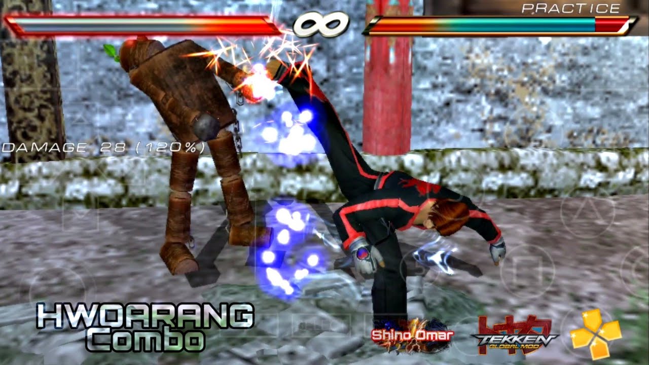 TEKKEN 7 MOD HWOARANG Stylish Combo S4 // SHINO OMAR - YouTube