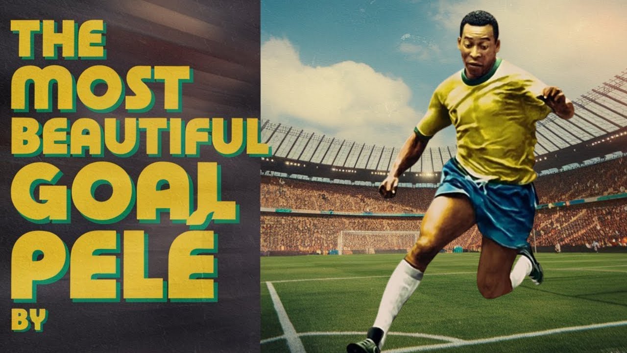 The Most Beautiful Goal by Pelé - Brazil in the 1970 World Cup (in ...