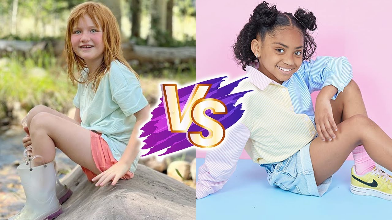 Adley McBride VS Khalani Simon Glow Up Transformations 2023 | From Baby ...
