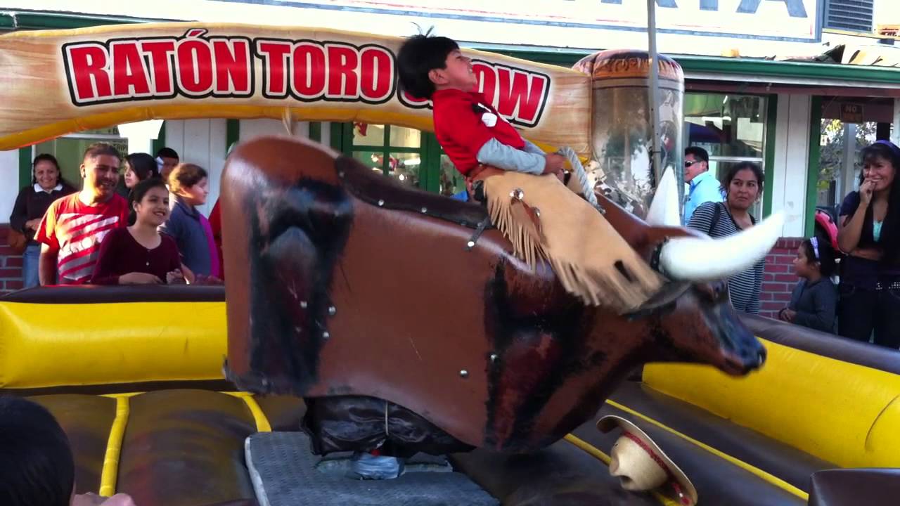 RENTA DE TORO MECANICO EN HOUSTON TX - YouTube