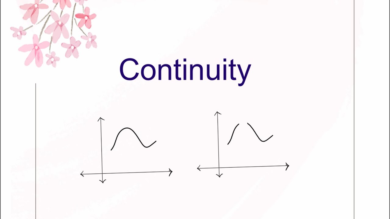 Continuity 2 exercise 1 - YouTube