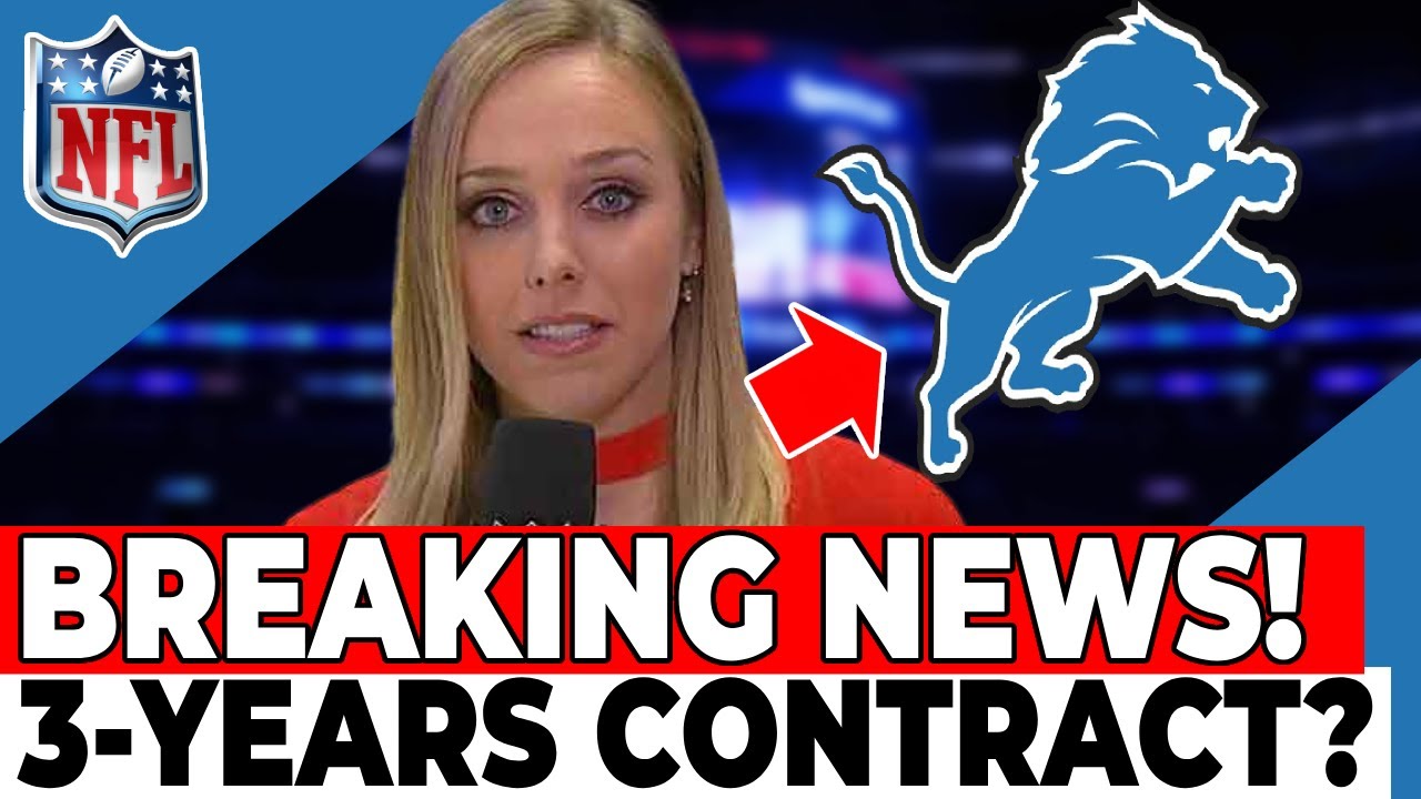 BREAKING NEWS! NFL CONFIRMS UPDATE ON LIONS STAR TRADE! DETROIT LIONS ...