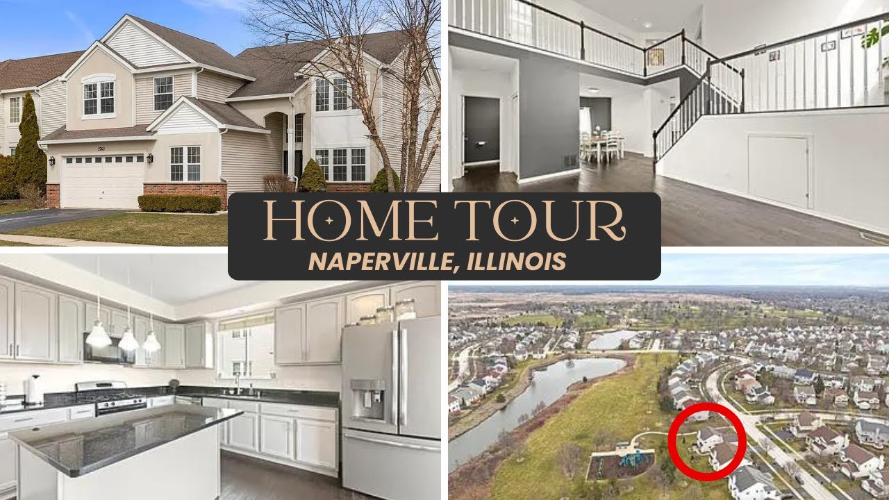 New Naperville Illinois Home Tour 😍 - YouTube