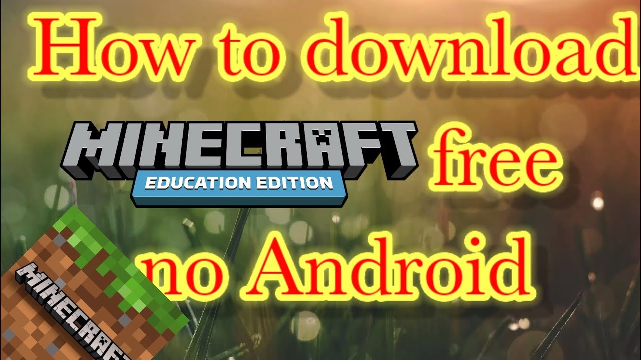 How to download Minecraft Free 2020/ Free Minecraft for Download - YouTube
