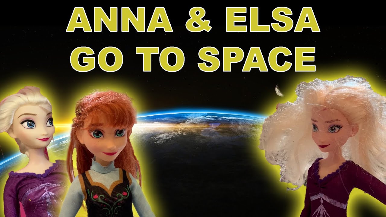 Anna and Elsa Run Into Elsa's Evil Twin Sister Before A Space Launch ...