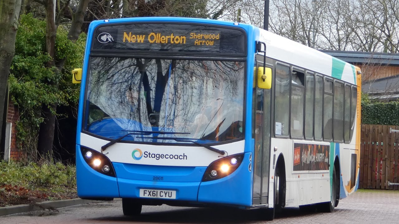 Stagecoach East Midlands (Worksop) | Scania K230UB E300 | 28611 (FX61 ...