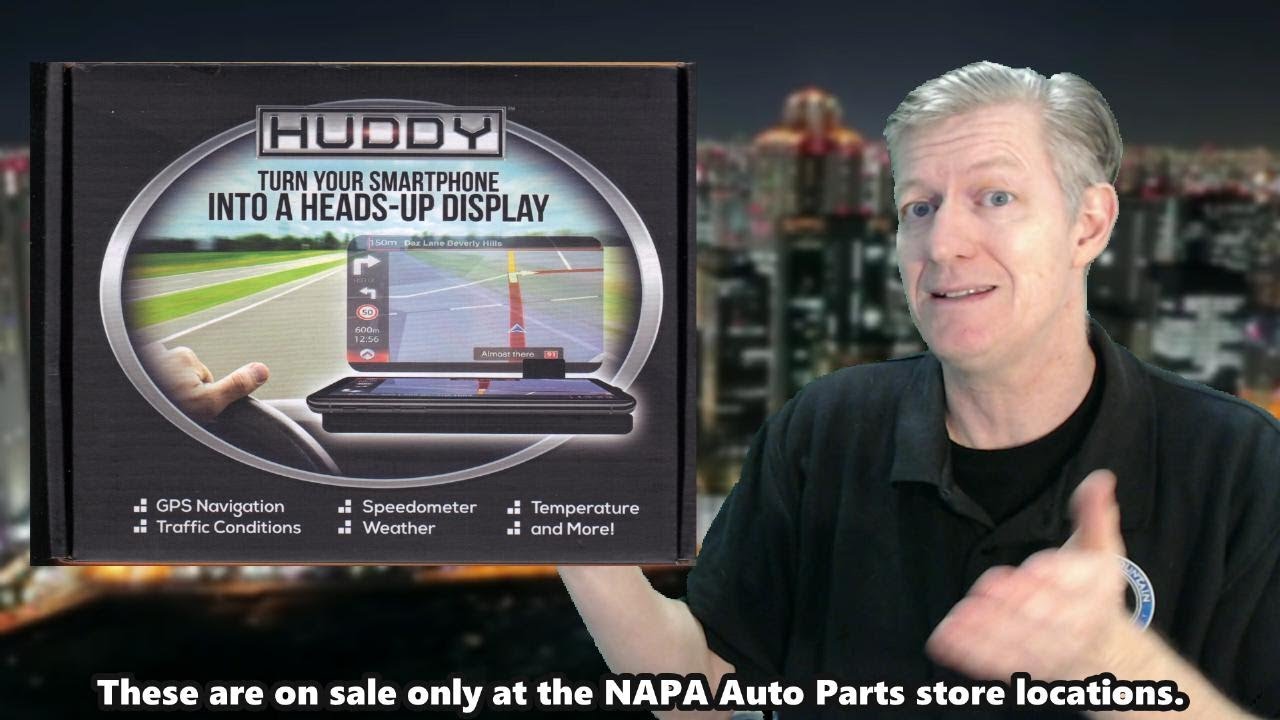 Huddy HUD Turn your SmartPhone into a Heads Up Display HUD - YouTube