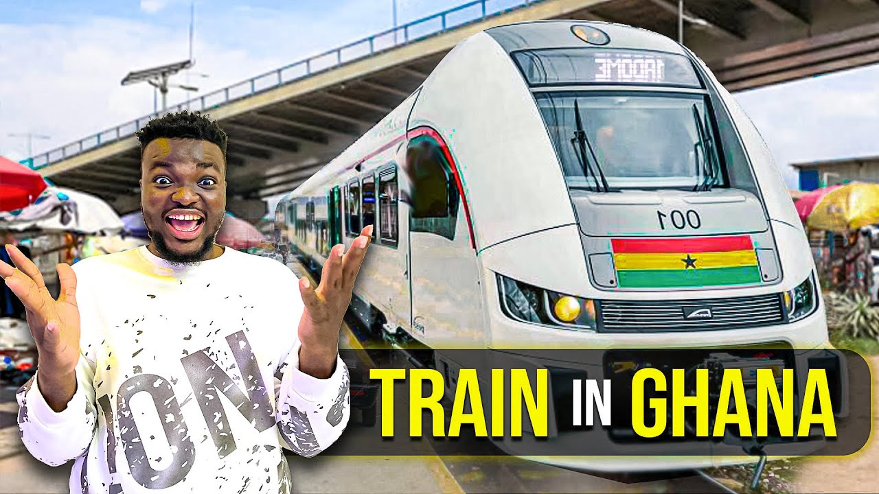 Traveling In A Train In Ghana For The First Time. You Will Love It 🇬🇭🇬🇭 ...