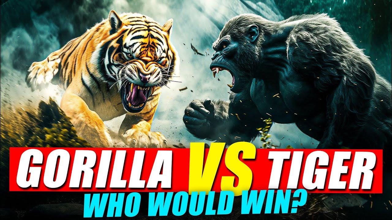 Gorilla vs Tiger | Who Would Win in this Fight? - YouTube