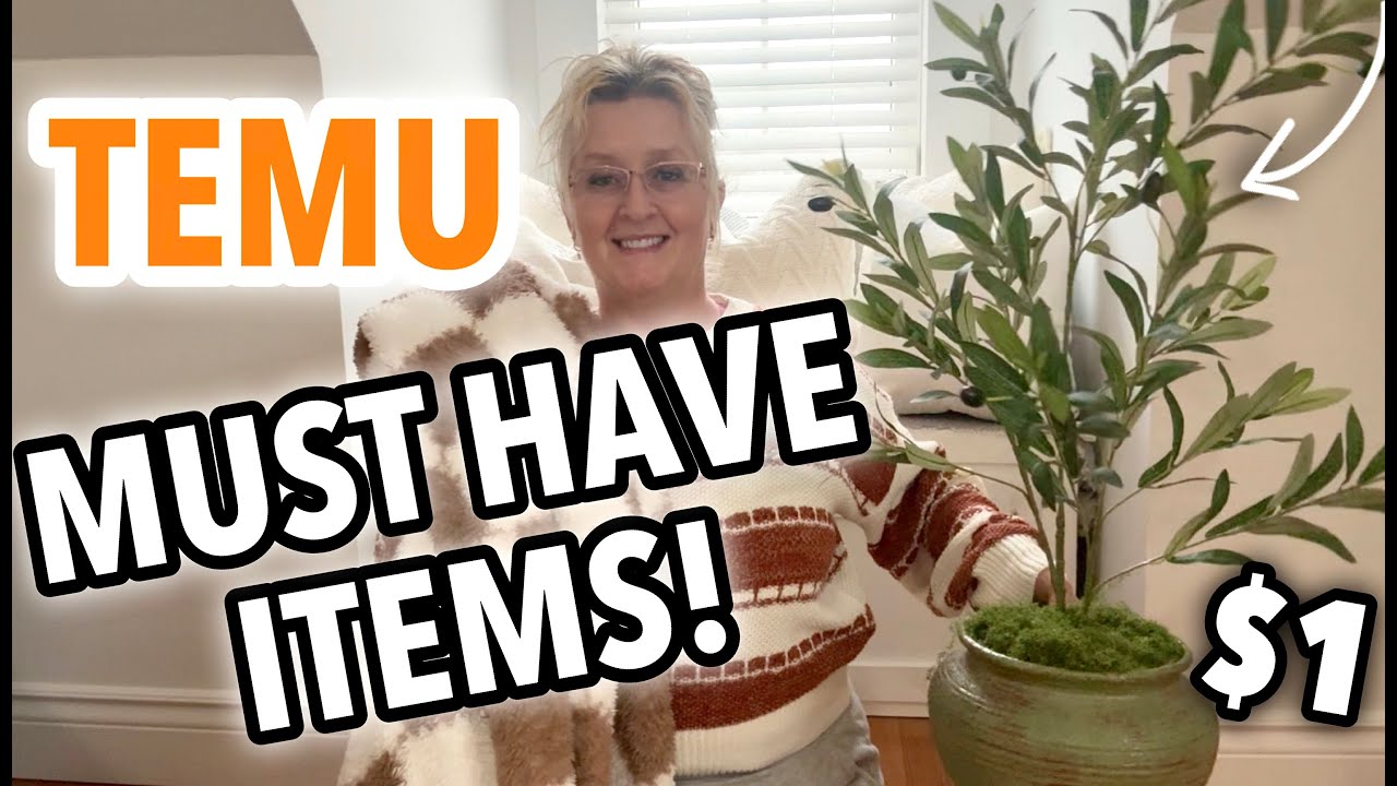 TEMU MUST HAVES | TEMU HAUL *ITEMS WORTH BUYING!* - YouTube