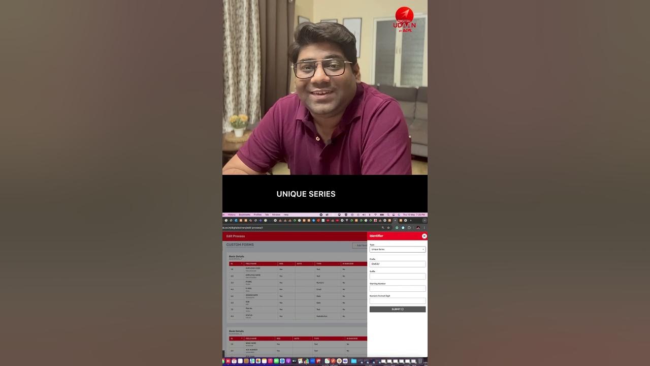Auto-generate unique IDs with prefix & suffix in #DWEBAPP! #nocode #Automation #Shorts - YouTube
