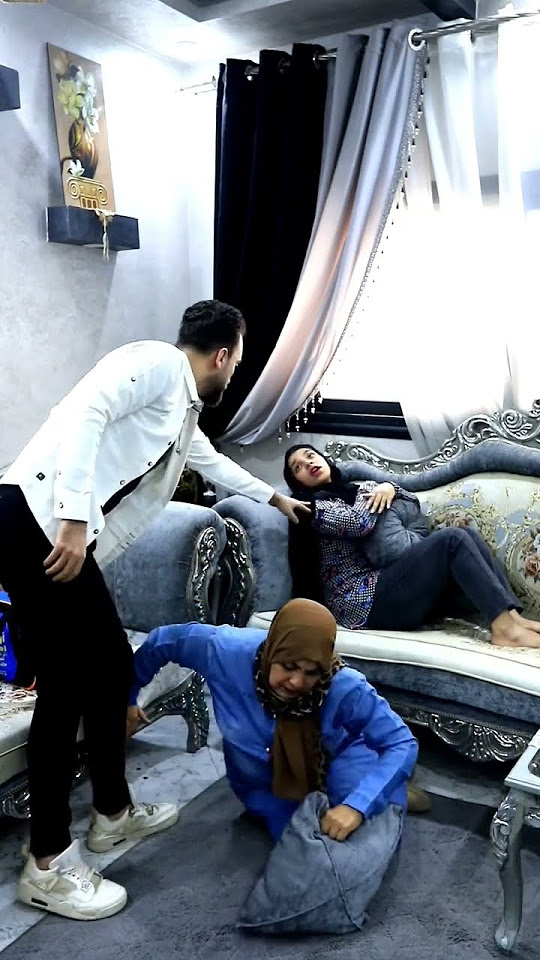 رجع من الشغل لقى مراته سايبه امه واخته نايمين على الارض شوفوا ايه اللي