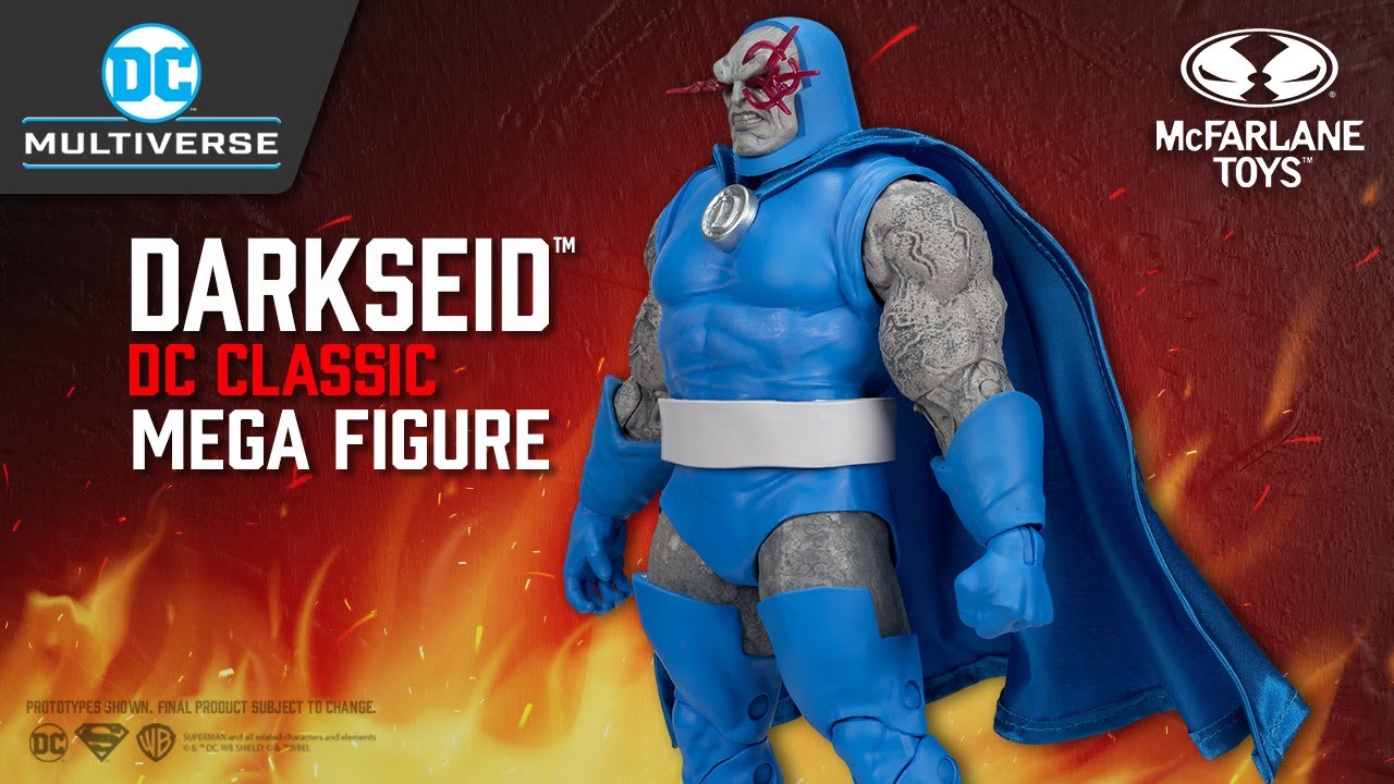 NEW DC Multiverse™ Darkseid™ (DC Classic) Mega-Figure | Action Figure Showcase - YouTube