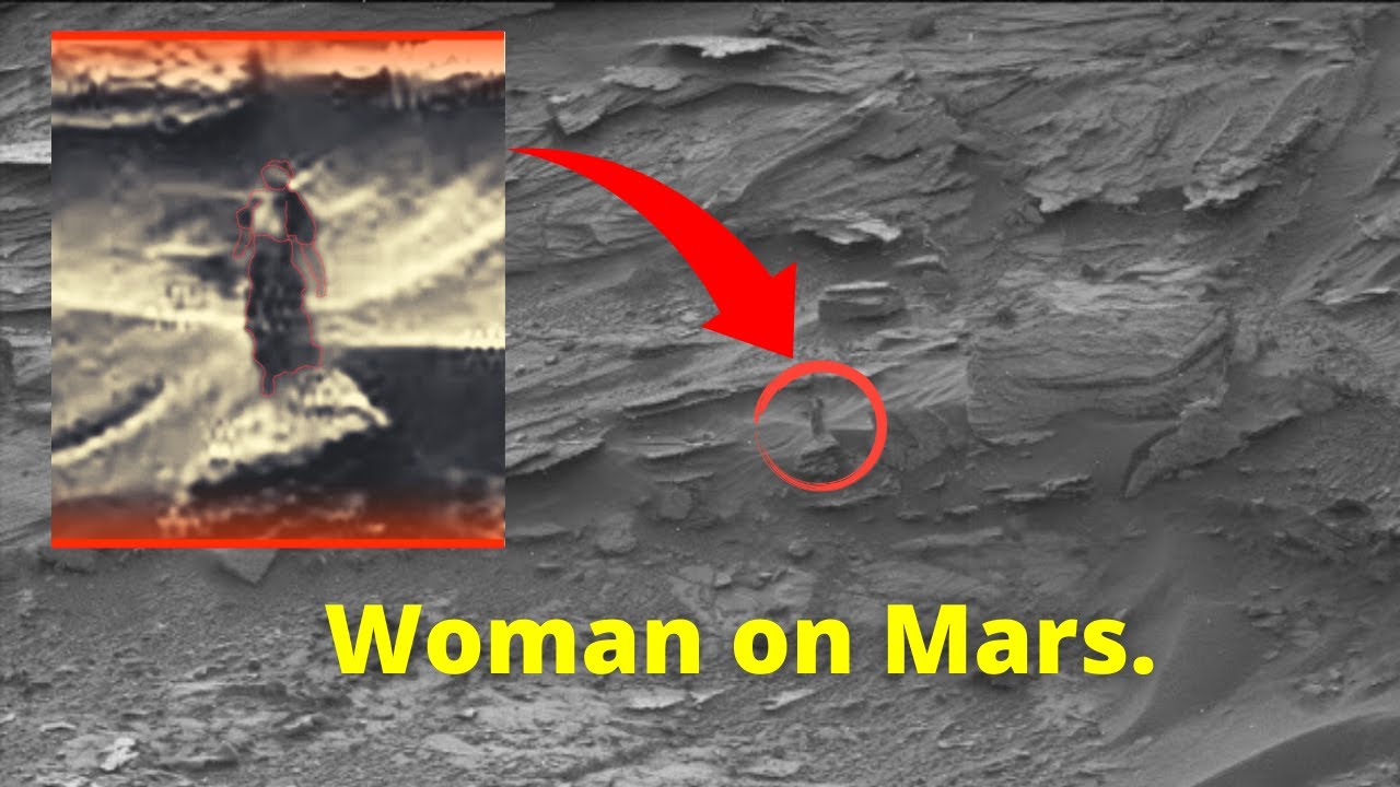 MARS: Perseverance rover Found a Woman and unknown object on Mars - YouTube