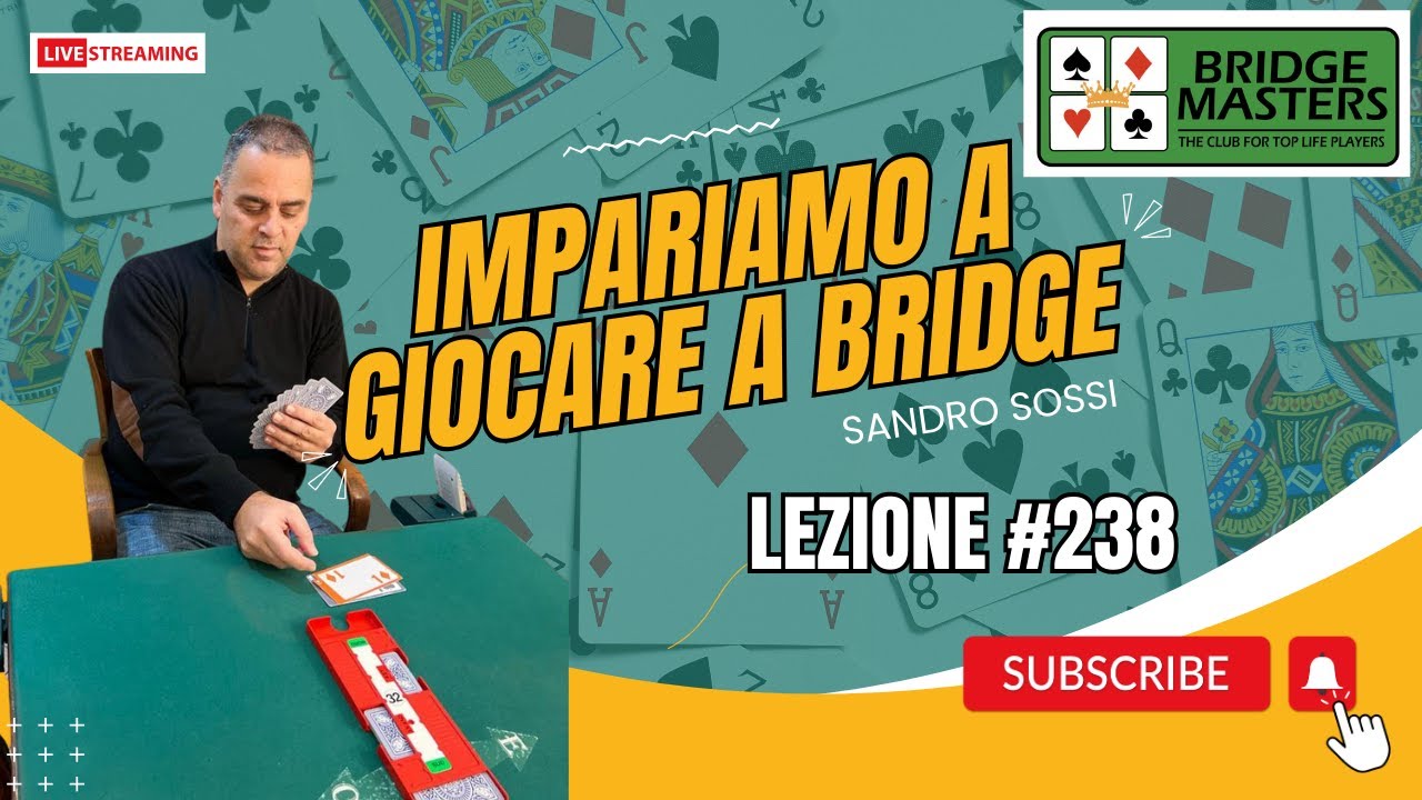 Impara il gioco del Bridge: Tutorial completo con un maestro di Bridge! Lezione #238 #Bridge ...