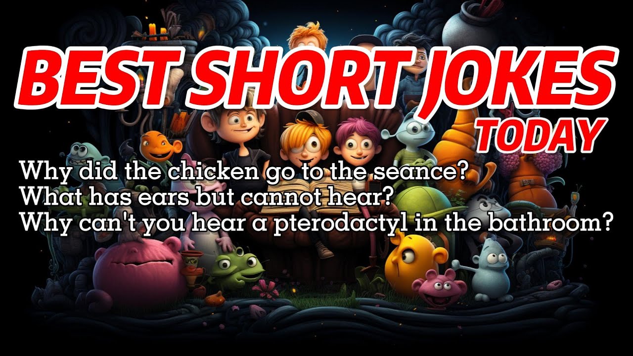 BEST SHORT JOKES TODAY - Why did the chicken go to the seance?What has ...