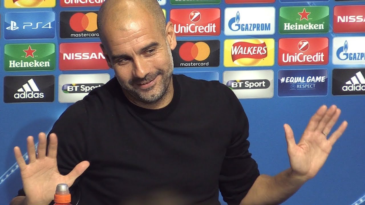 Pep Guardiola Full Pre-Match Press Conference - Manchester City v ...