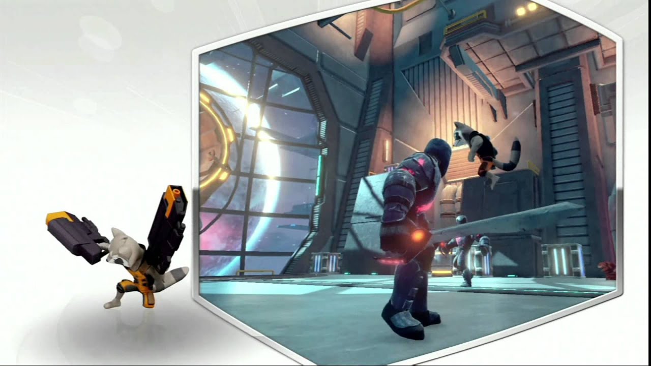 Disney Infinity 2.0 - Rocket Racoon - YouTube