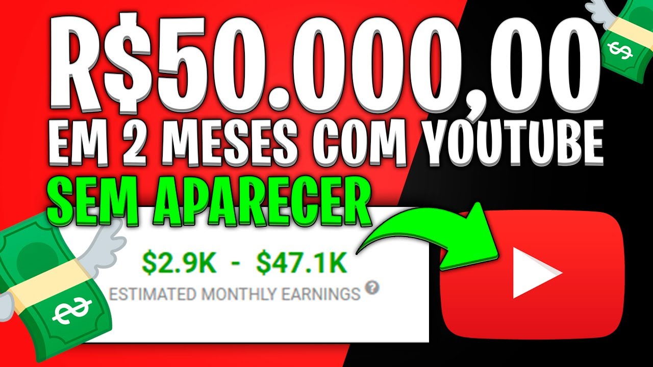 Como Ganhar Dinheiro No Youtube Sem Aparecer Canal De Cortes De