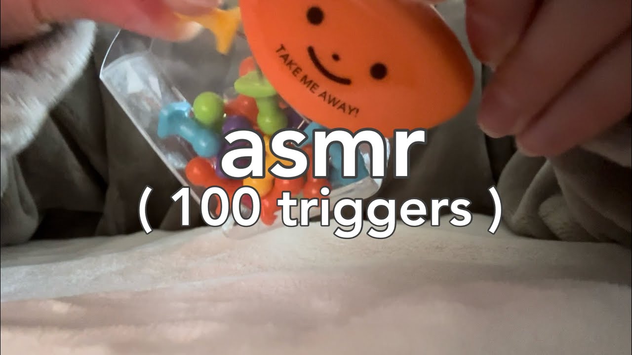 asmr / 100の音 100 triggers - YouTube