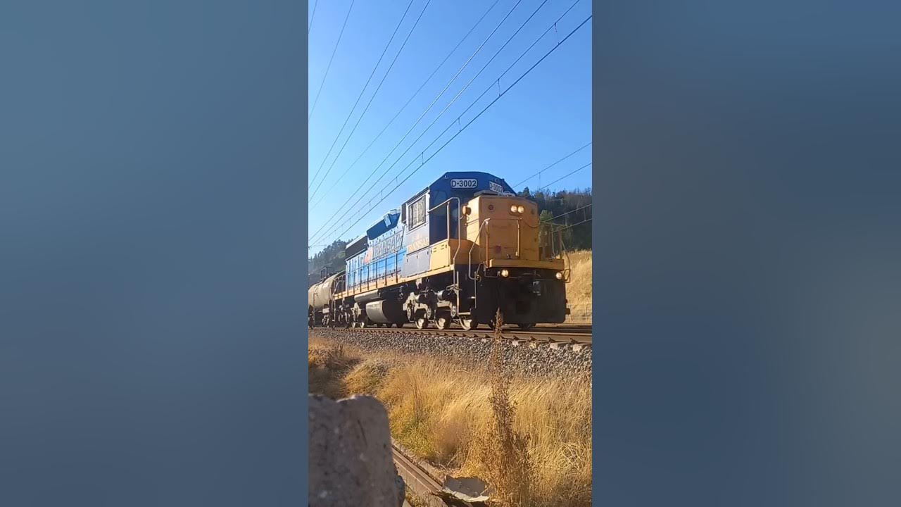 SD40 LOCOMOTIVE WITH WABCO AA2 HORN #wabco #sd40 #train #emdlocomotive #railway #railroad - YouTube