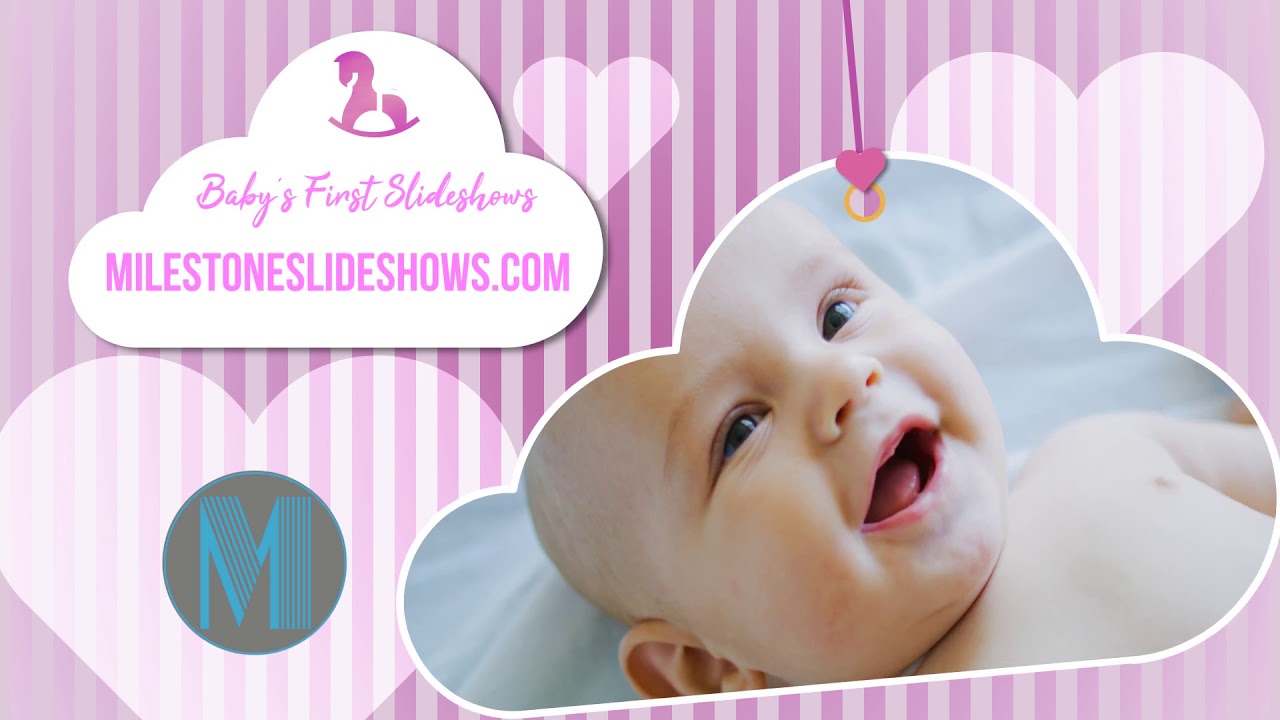 Create Your Baby's First Slideshow with Milestone Slideshows - YouTube