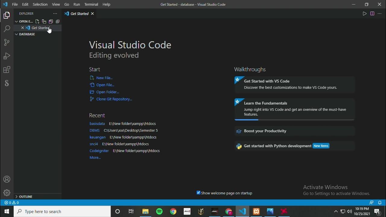 #1 Belajar membuat website form yang terhubung ke database - YouTube