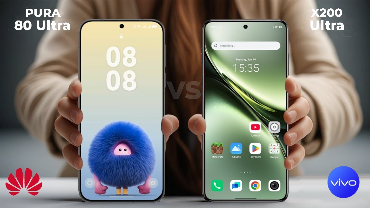 Huawei Pura 80 Ultra Vs Vivo X200 Ultra - YouTube