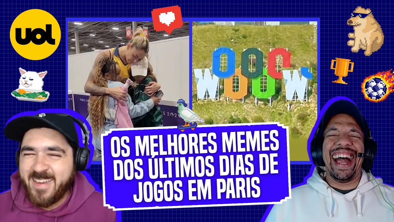 OLIMPÍADAS 2024: OS MELHORES MEMES DOS ÚLTIMOS DIAS DE JOGOS EM PARIS ...