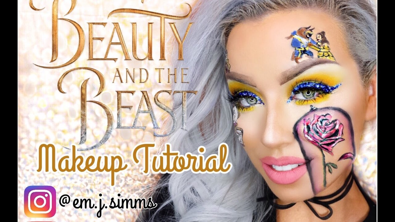 Beauty And The Beast Makeup Tutorial - YouTube