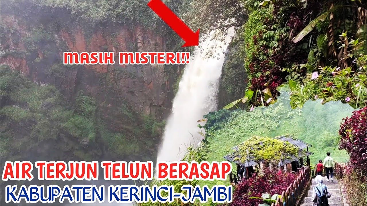 JALAN-JALAN KE AIR TERJUN TELUN BERASAP KERINCI JAMBI - YouTube
