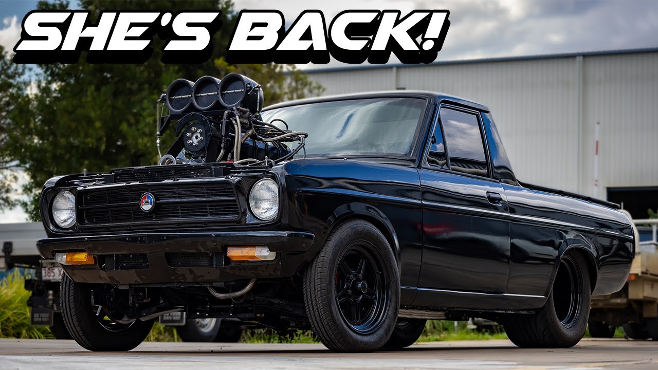 Blown Datsun 1200 FINALLY back together! // Burnout Car - YouTube