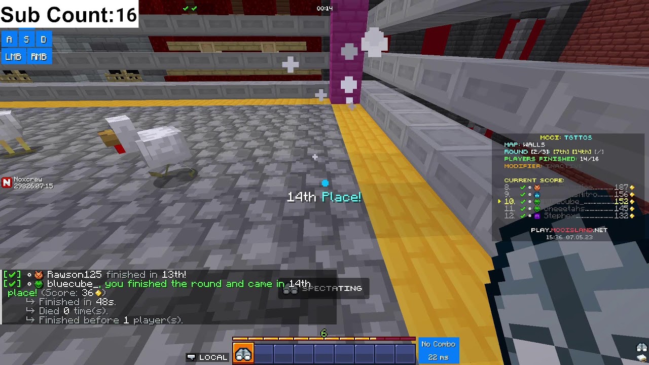 Playing MCCI | Minecraft Stream - YouTube