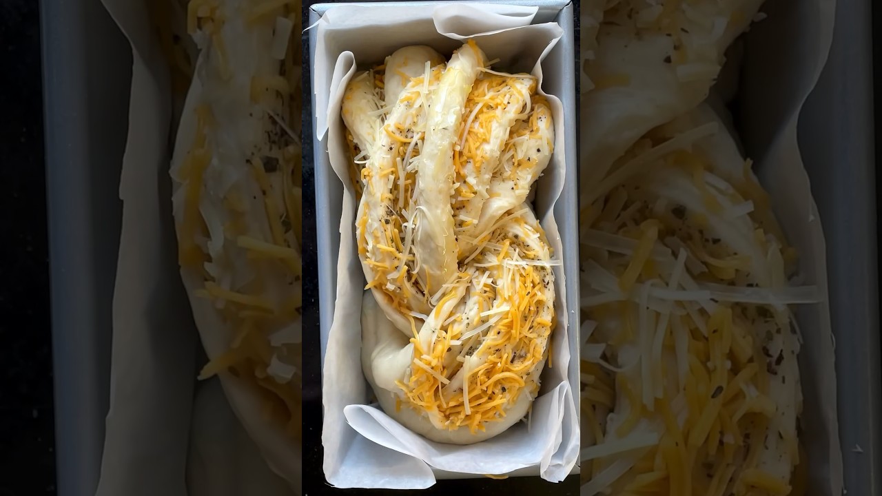 Cheese + Bread = Ultimate Comfort. Double Cheese Bread #comfortfood # ...